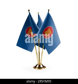 Small national flags of the ASEAN on a white background Stock Photo - Alamy