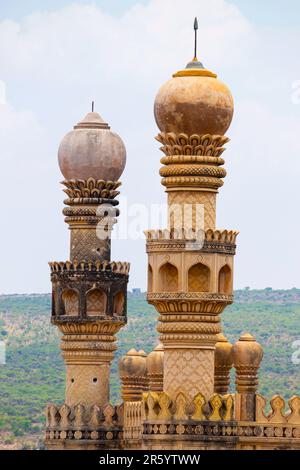 Minars of Jumma Masjid in the Campus of Gandikota Fort, Built by Muslim ...
