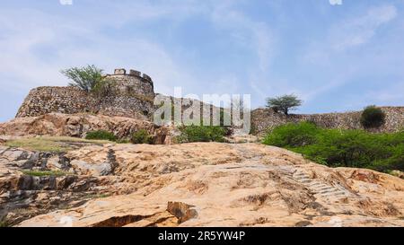Ruined Fortress of Gooty Fort, Anantpur, Andhra Pradesh, India Stock ...