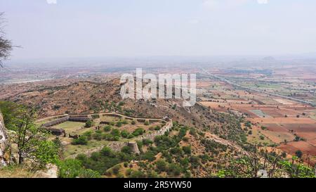 View of Gooty Fort and Fortress, Anantpur, Andhra Pradesh, India Stock ...