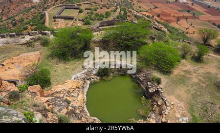 View of Gooty Fort and Fortress, Anantpur, Andhra Pradesh, India Stock ...