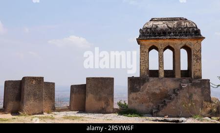 Watchtower of Gooty Fort, Anantpur, Andhra Pradesh, India Stock Photo ...