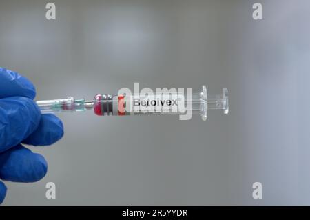 Cairo, Egypt, June 3 2023: Betolvex Cyanocobalamin tannin complex ...