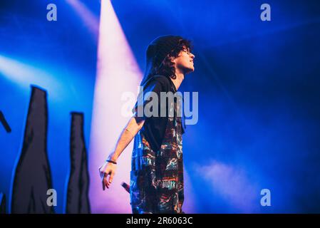 Cavetown on stage during the Music Concert Cavetown on June 05, 2023 at ...