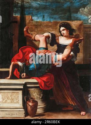 Timoclea Throwing the Captain of Alexander the Great into the Well ...