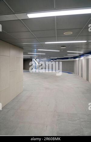 Susa square station, new section of Metro 4 towards Linate Airport ...
