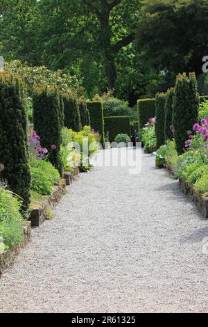 Plas Cadnant Hidden Gardens, Menai Bridge, Anglesey, North Wales Stock ...