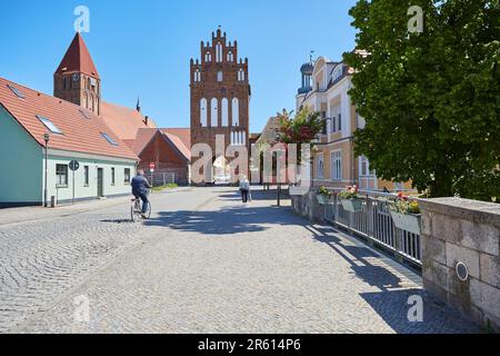 Grimmen an der Ostsee in Mecklenburg-Vorpommern, Deutschland ...