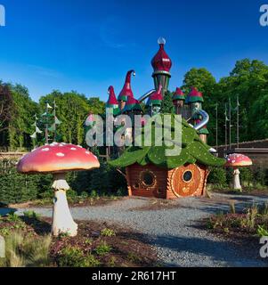 Daytime views of Lillidorei play village at the Alnwick Garden in ...