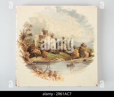 Antique 1890s Lea and Boulton Scottish pottery tile Stock Photo - Alamy