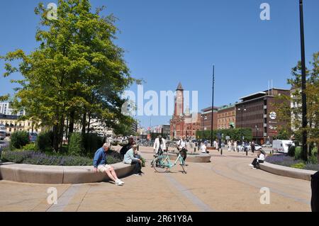06 june 2023/Helingborg towh hall buiiding in south of swedish town ...