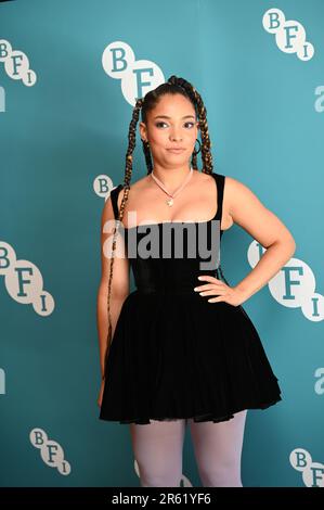 London, UK . 6 June, 2023 . Talitha Wing pictured at the The Full Monty ...