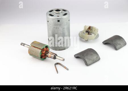 Rotor and stator used in electric motor Stock Photo - Alamy