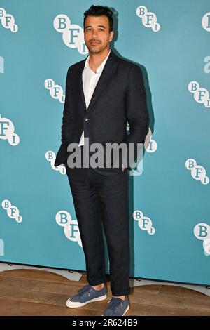 London, UK. June 6 2023. Phillip Rhys Chaudhary attends The Full Monty ...