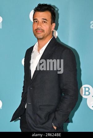 London, UK. June 6 2023. Phillip Rhys Chaudhary attends The Full Monty ...