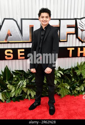 Dean Scott Vasquez attends the premiere of "Transformers: Rise of the ...