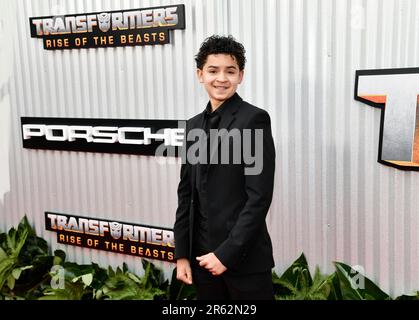 Dean Scott Vasquez attends the premiere of "Transformers: Rise of the ...