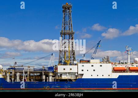 The JOIDES Resolution, an essential research vessel of the Integrated ...