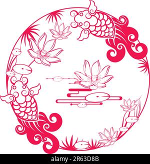 Chinese traditional lucky pattern Stock Vector Image & Art - Alamy