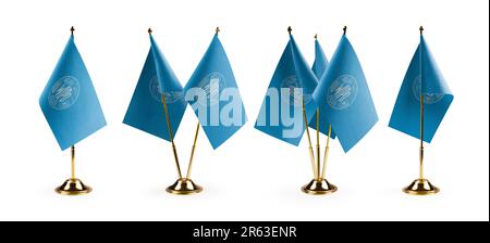 Small national flags of the International Intellectual Property ...