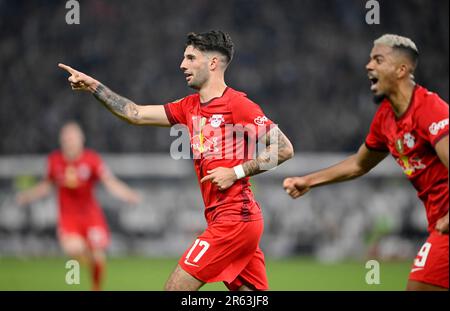 Yussuf Poulsen (RasenBallsport Leipzig, #09), RB Leipzig vs Werder ...
