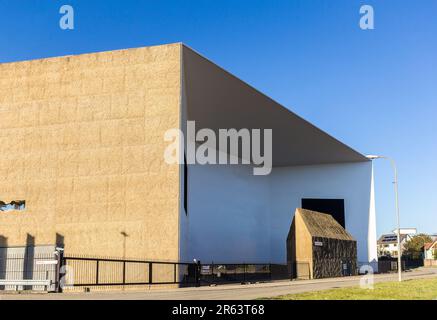 Basel, Switzerland - Dezember 13. 2021: The modern residential building ...