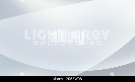 Minimal grey background with translucent rounded shapes. Simple vector graphic pattern Stock ...
