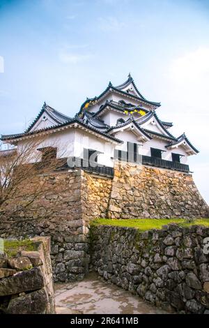 Hikone Castle Tenshukaku (castle tower Stock Photo - Alamy