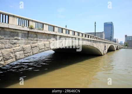 Bandai Bridge and Shinano River Stock Photo - Alamy