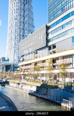 Solamachi Tokyo and Tokyo Sky Tree Stock Photo - Alamy