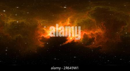 360° view of 360 degree space nebula panorama, equirectangular ...