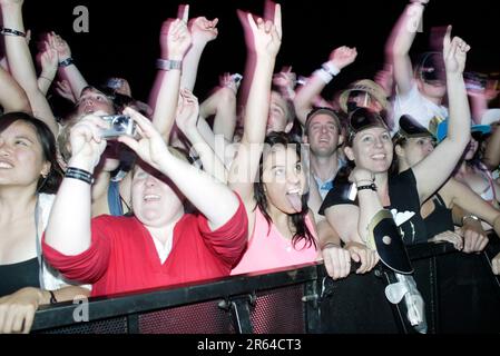 The NeverEverLand music festival at Sydney Showground, Homebush ...
