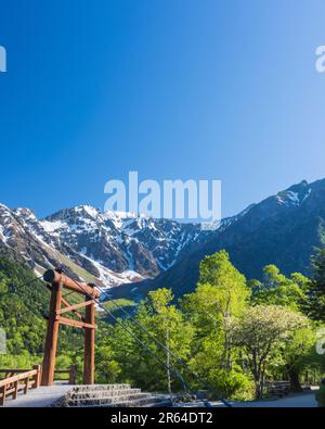 Kappa Bridge, Kamikochi Stock Photo - Alamy