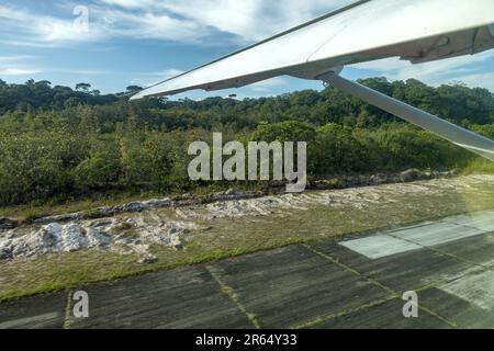Aerial views from Kaieteur Falls to Georgetown, Guyana Stock Photo - Alamy