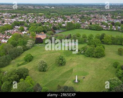 An aerial shot of Redhouse Park in Sandwell, UK Stock Photo - Alamy