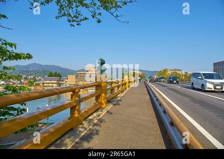 Seta Karabashi Bridge Stock Photo - Alamy