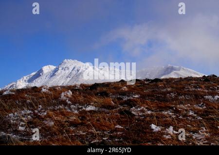 Chokaisan in early winter Stock Photo - Alamy