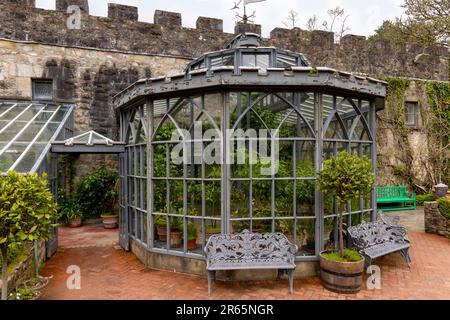 View from the Walled Garden of Glenveagh Castle, Glenveagh National ...