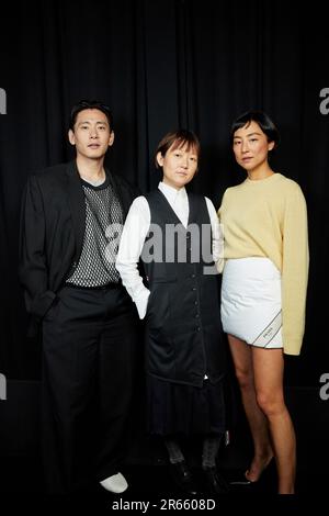 PAST LIVES, from left: Teo YOO, Greta Lee, 2023. ph: Jon Pack / © A24 ...