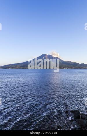 Kinko Bay and Sakurajima Stock Photo - Alamy