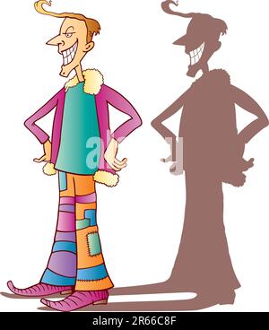 funny eccentric guy Stock Vector Image & Art - Alamy