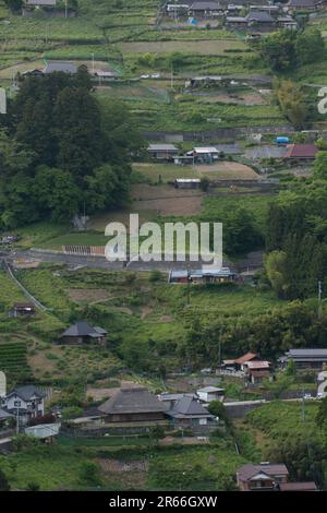 Higashi Iya Ochiai Village Stock Photo - Alamy