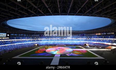 Closing Ceremony of the Tokyo 2020 Olympic Games. Tokyo 2021 Stock ...
