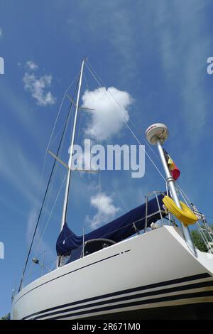 Lillo at the schelde River in Belgium Stock Photo - Alamy