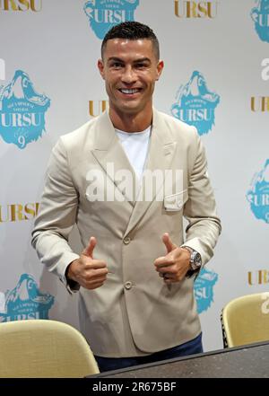 Cristiano Ronaldo and Aguas Minerales de Ávila present URSU, a natural ...