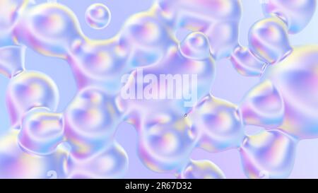 Holographic background art abstract colorful header Stock Photo - Alamy