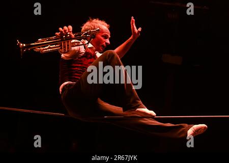 Ostrava, Czech Republic. 07th June, 2023. The world-awarded tightrope ...