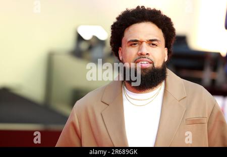 Steven Caple Jr attends the premiere of Transformers: Rise Of The ...