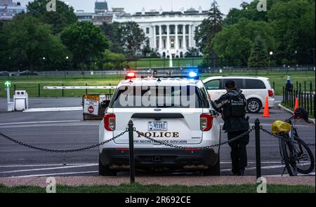 Activists protest near the White House in Washington, Tuesday evening ...