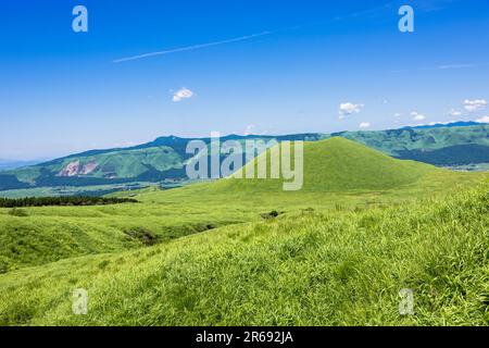 Rice Mound in Aso Stock Photo - Alamy